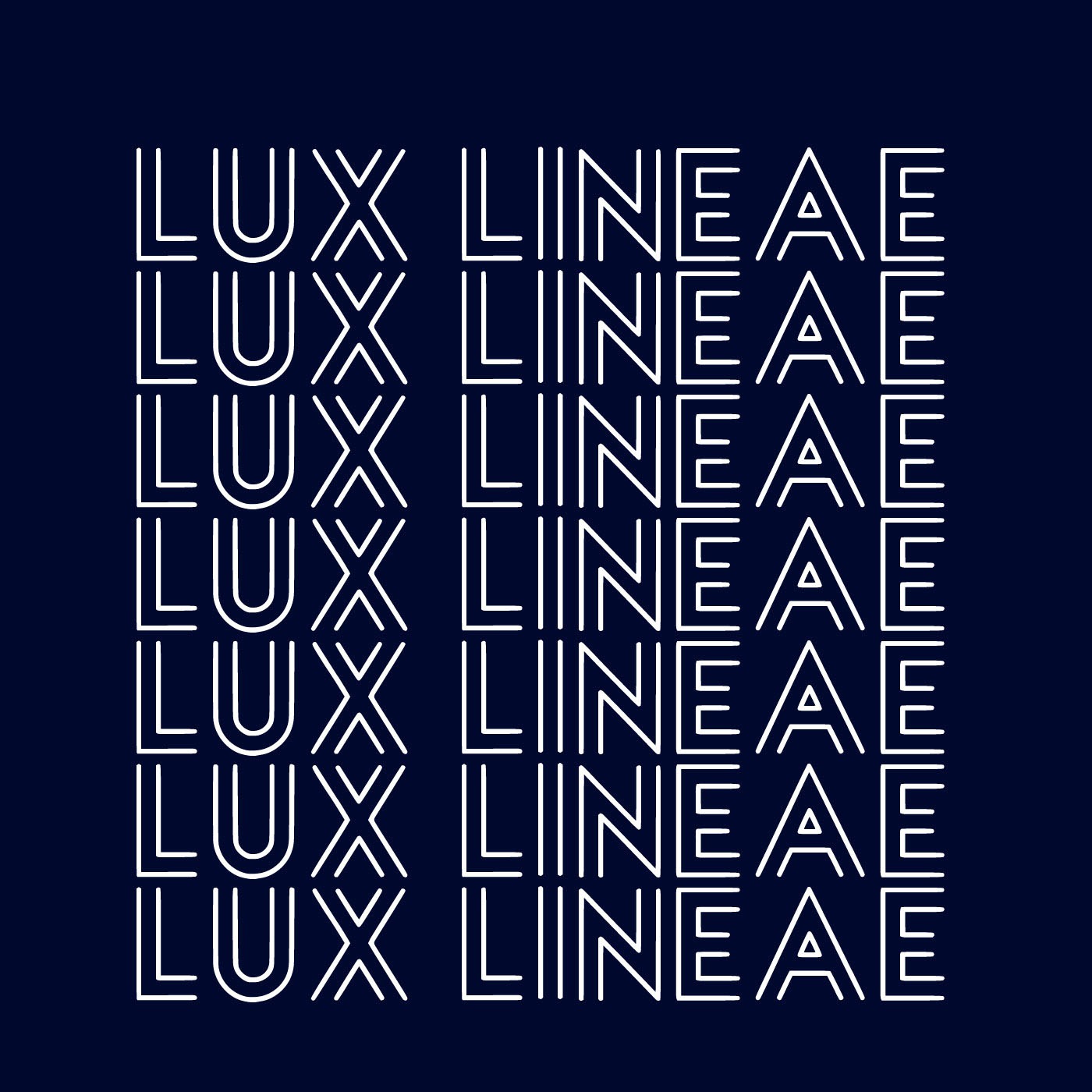 Lux Lineae Font