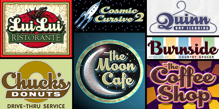 LHF Cosmic Cursive Font