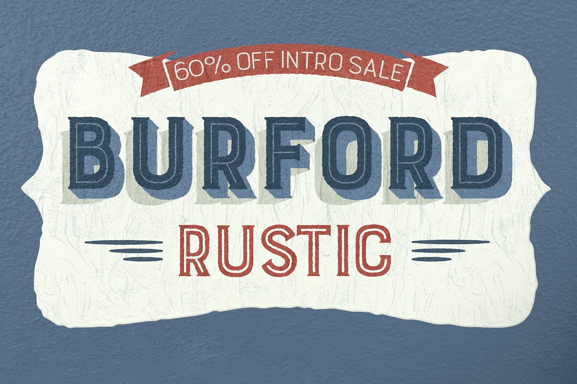 Burford Rustic Font