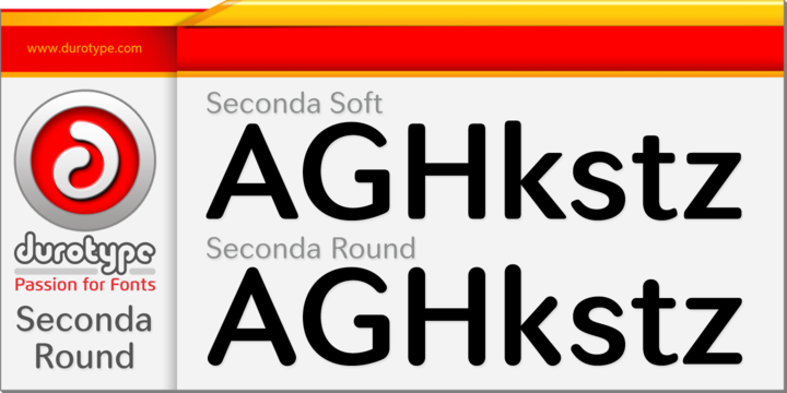 Seconda Round Font