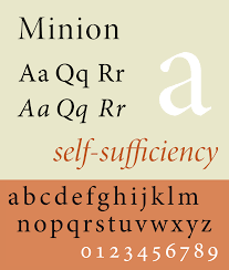 Minion Pro Font
