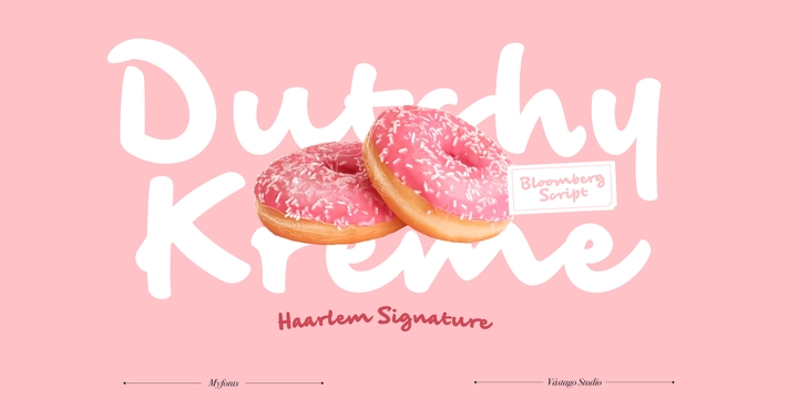 Bloomberg Script Font