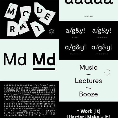 Moderat Font