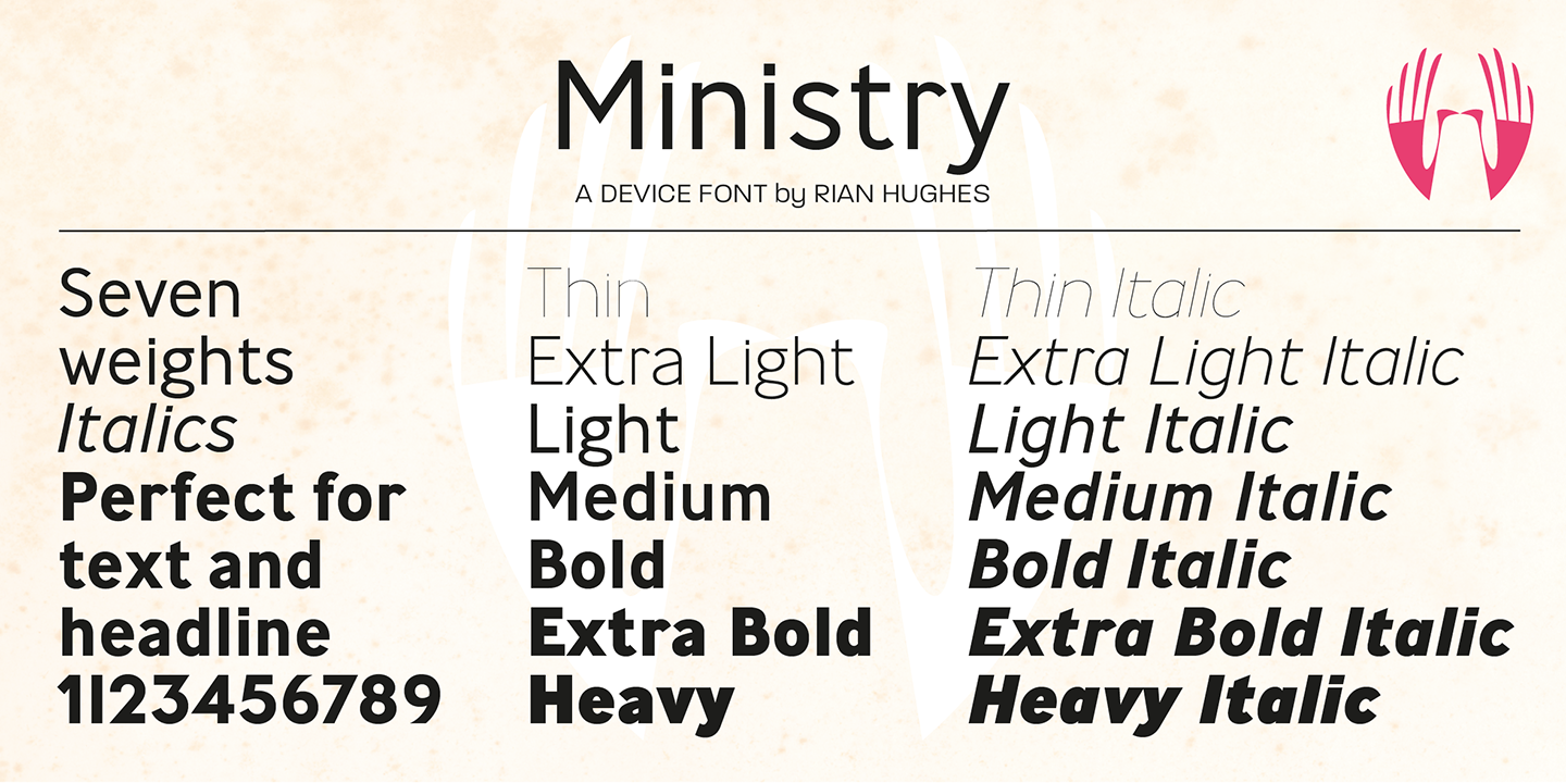 Ministry Font