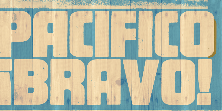 Pacifico Pro Font
