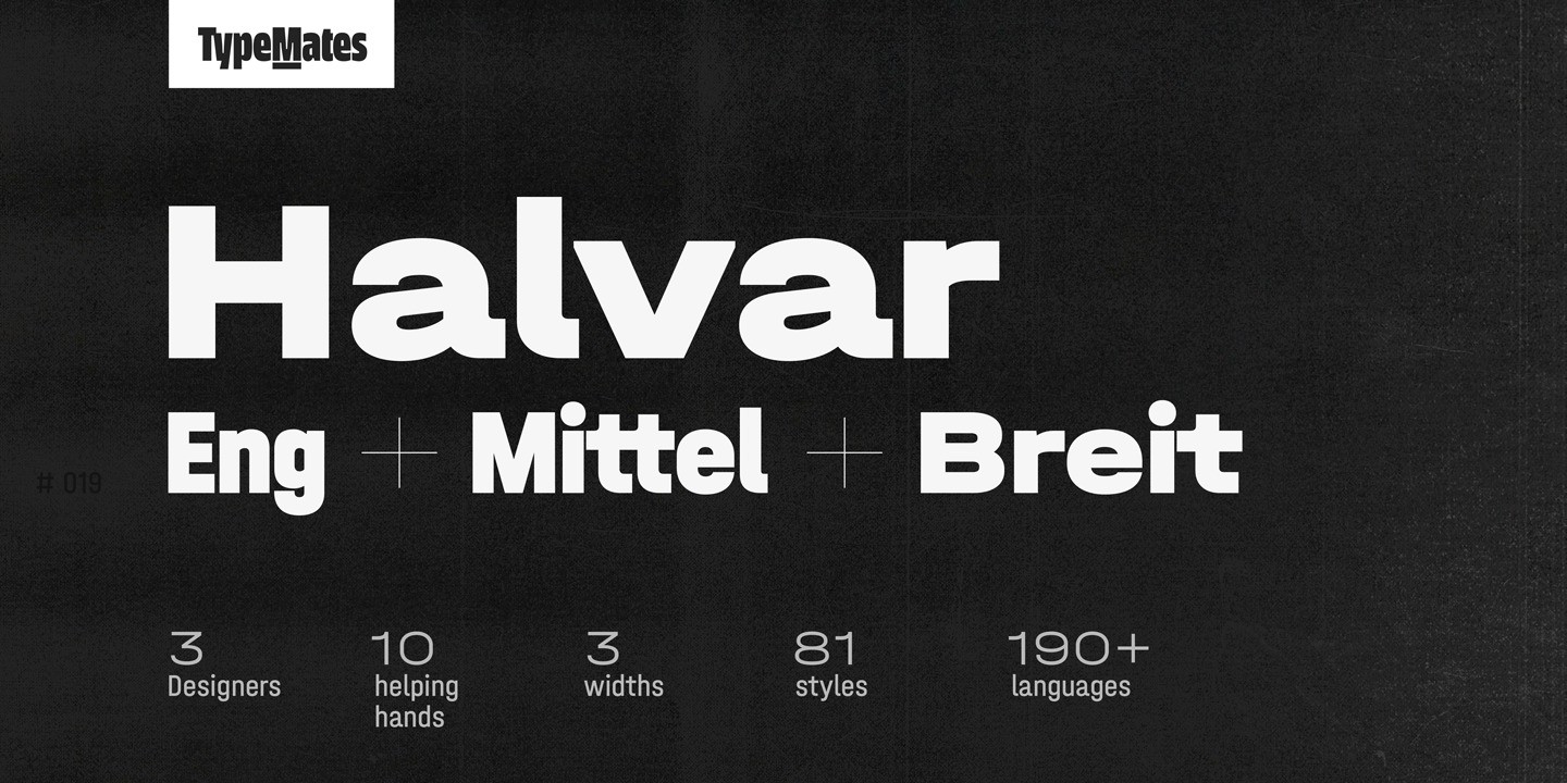 Halvar Engschrift Font