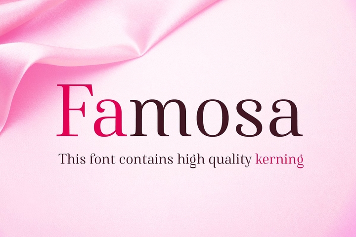 Famosa Font