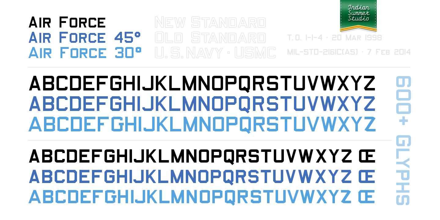 Air Force Font