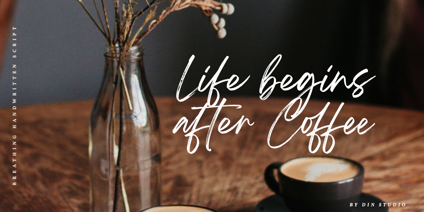 Breathing Font