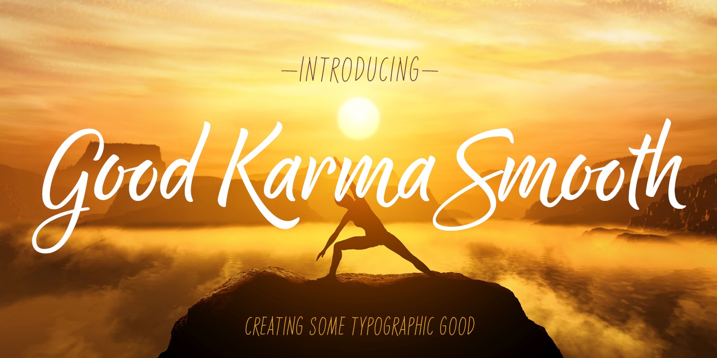 Good Karma Smooth Font