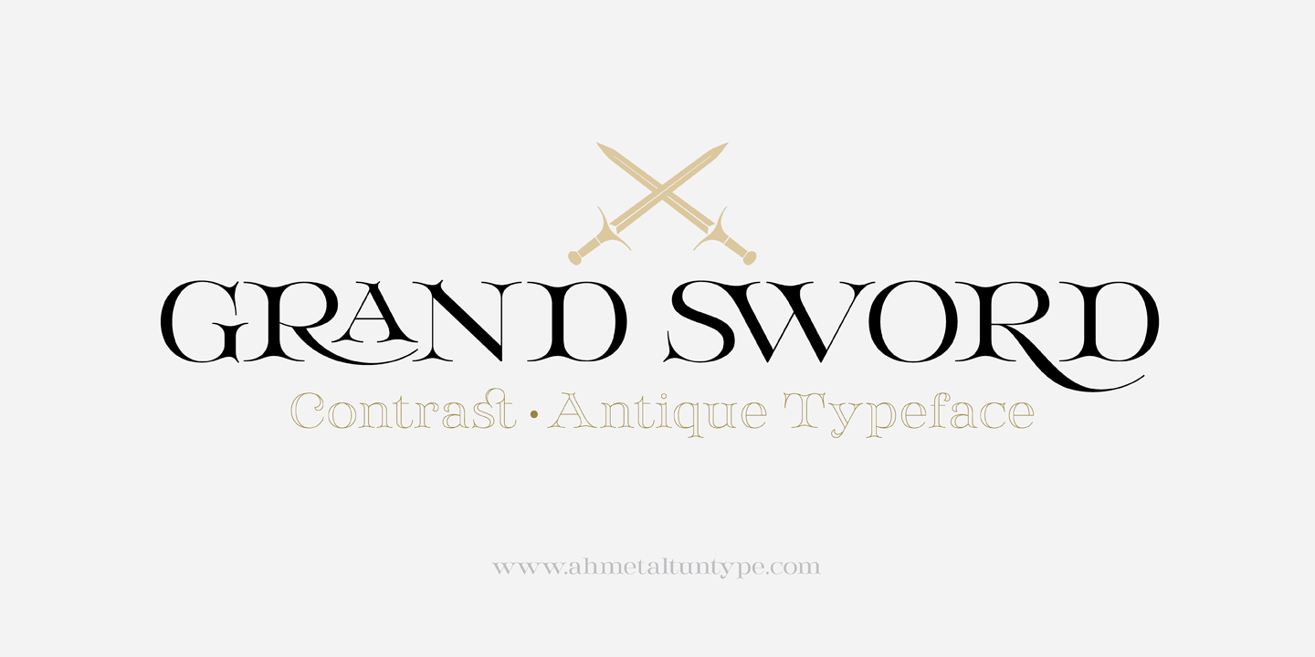 Grand Sword Font
