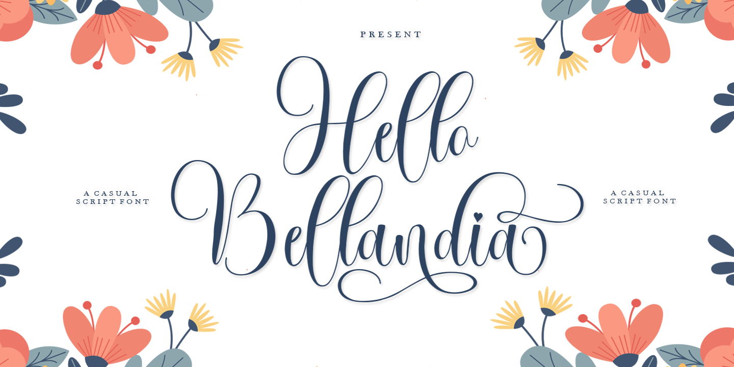 Hello Bellandia Font