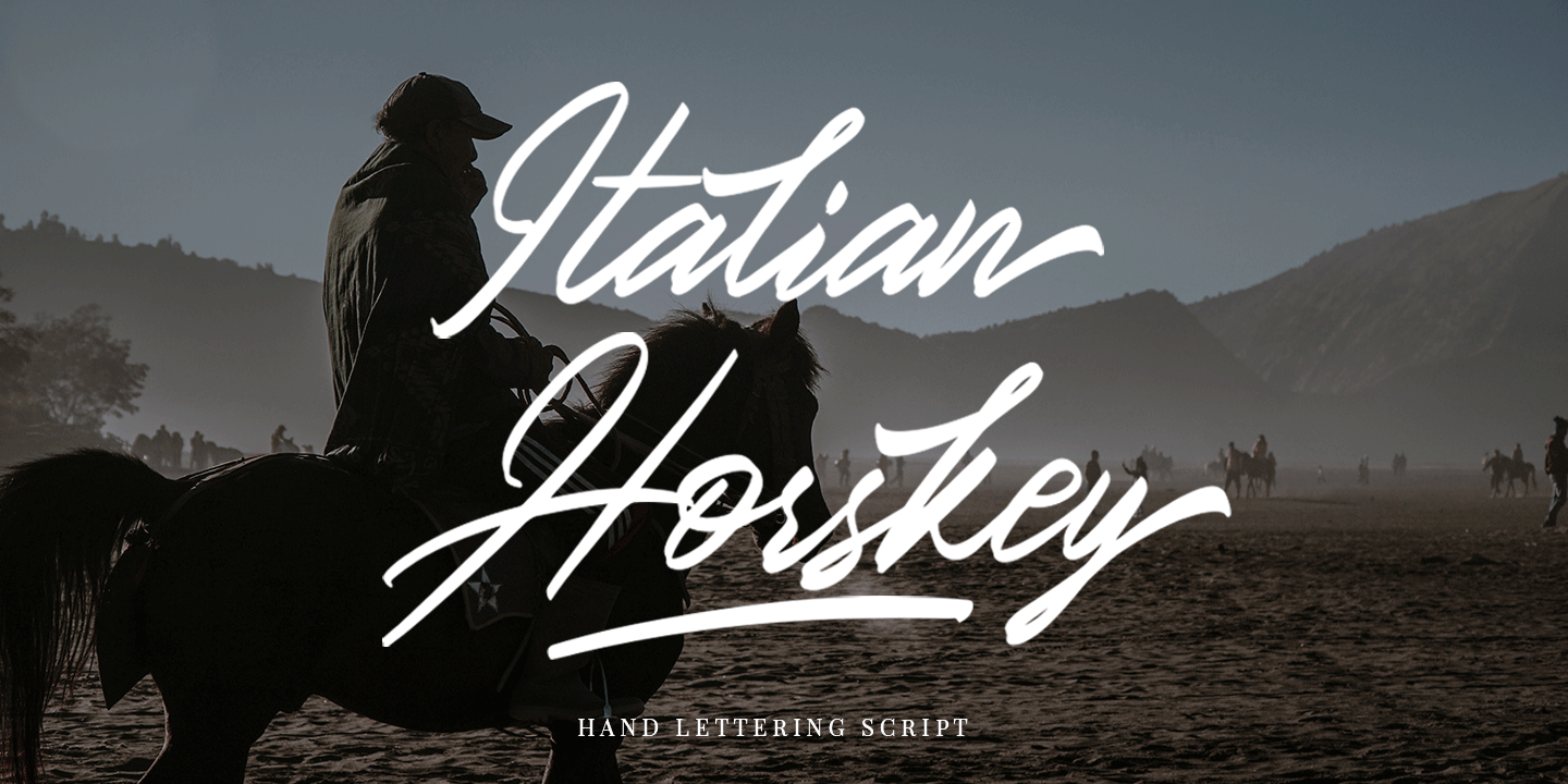 Italian Horskey Font