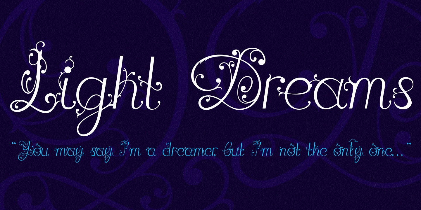 Light Dreams Font
