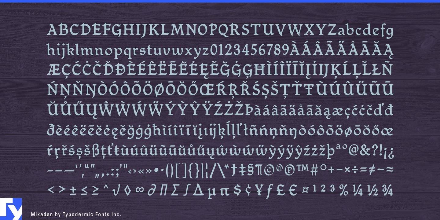 Mikadan Font