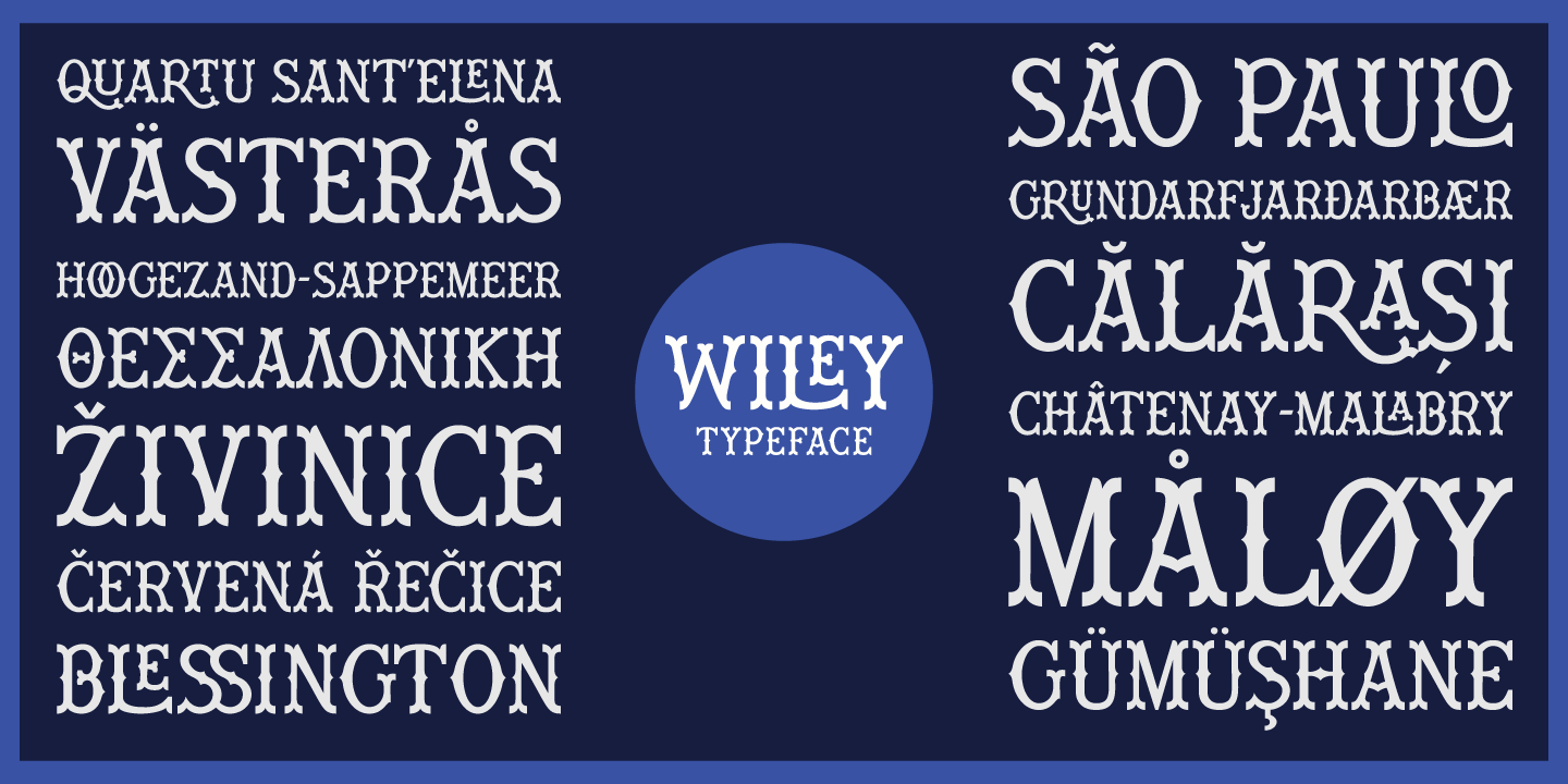 Wiley Font