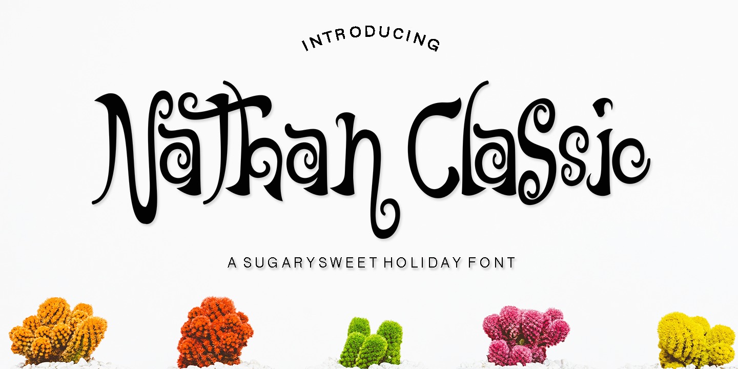 Nathan Classic Font