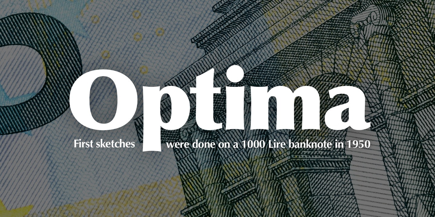 Optima Font