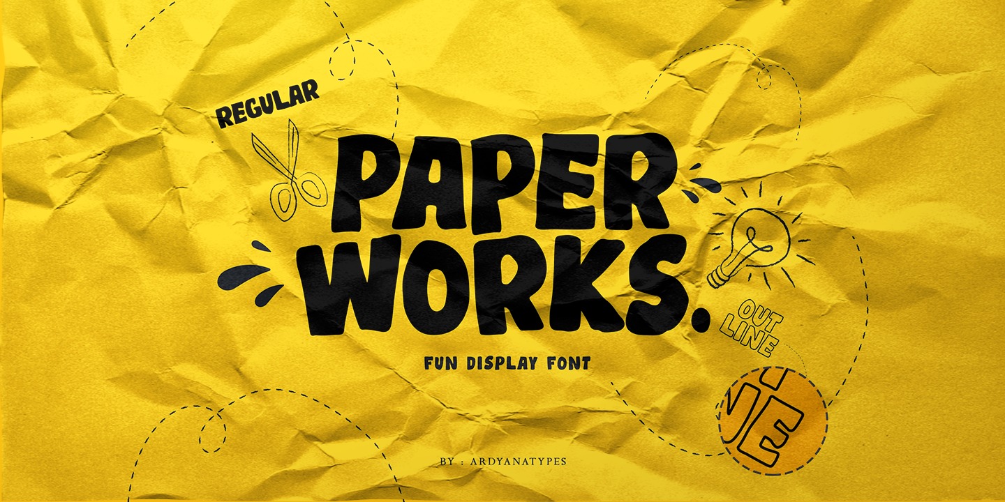 Paper Works Font