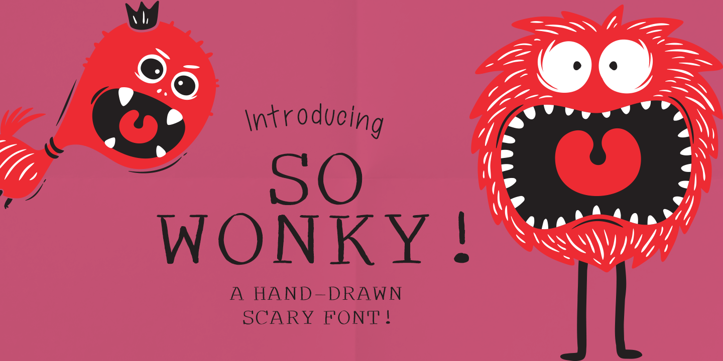 So Wonky Font