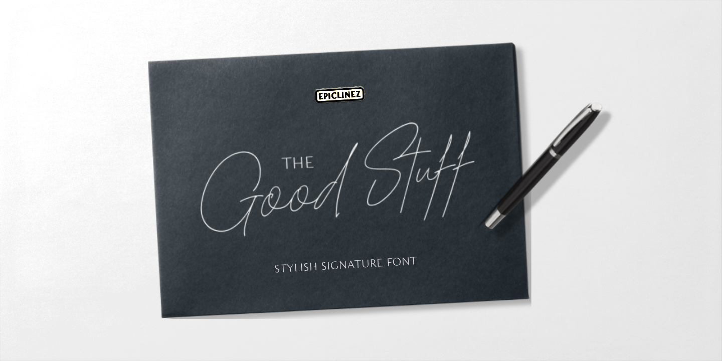 The Good Stuff Font