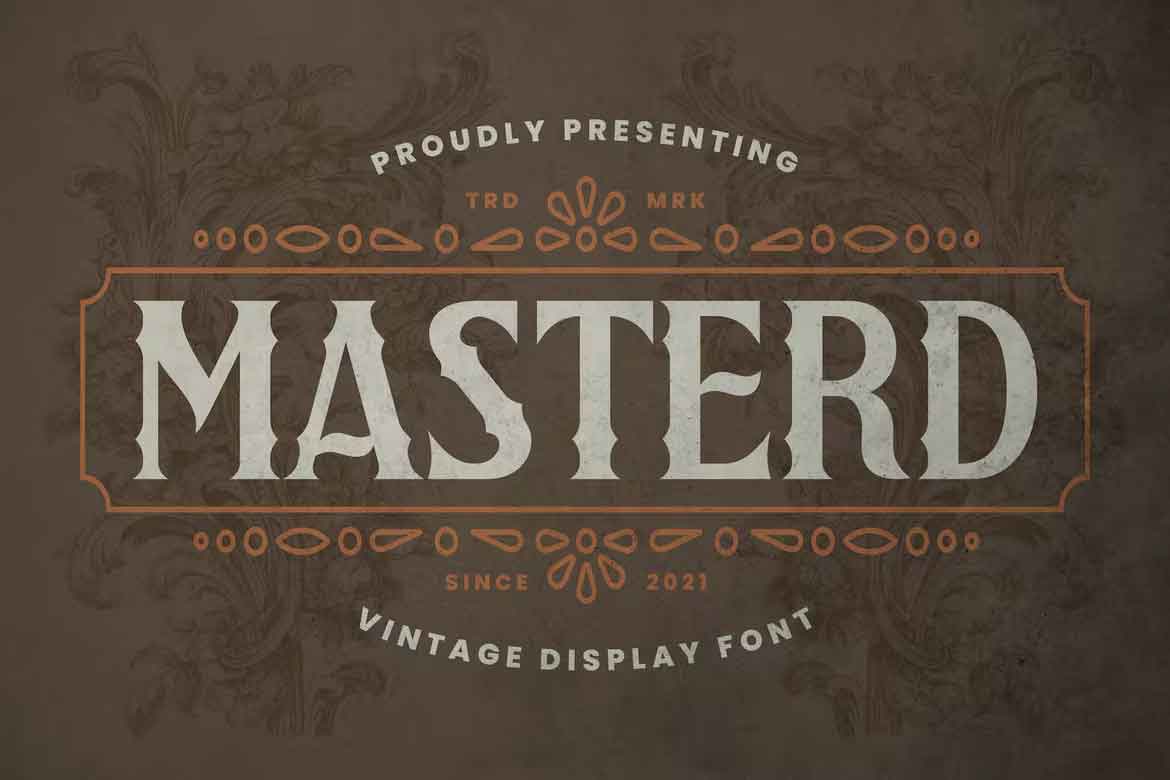 Masterd Font