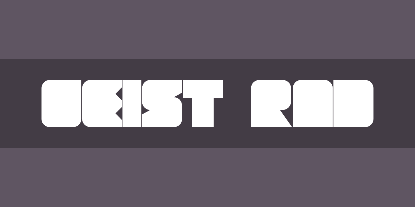 GEIST RND Font