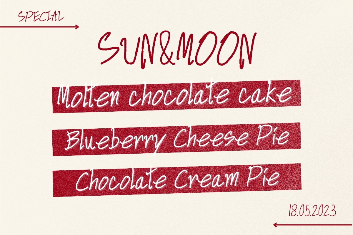 Mini Sandwiches Font